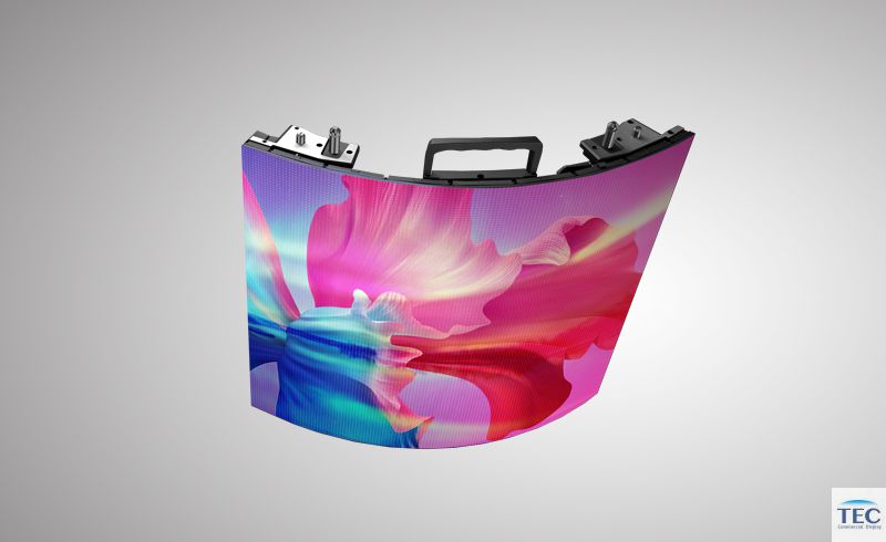 Rentit Flex P2.6mm Flexible Rental LED Video Screen, Creative Stage LED ...