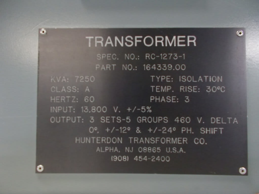 Robicon Perfect Harmony SIEMENS LEGACY VFD, A1A469718.00HRM Micro ...