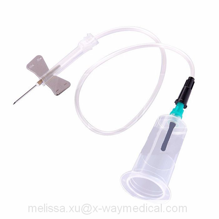 Multi-sample Safety Blood Collection Needles, venous 18g – 24g blood taking lancet needle with ...