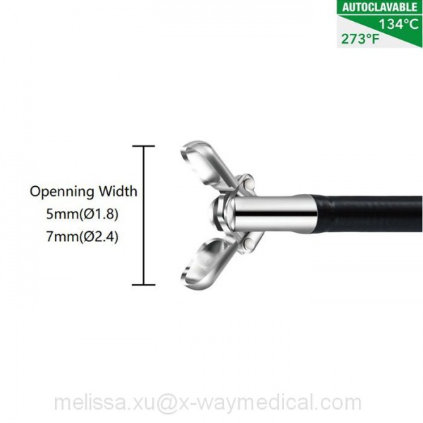 1.8mm Endoscopy Electrical Hot biopsy forceps, small polyps cutting ...