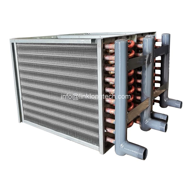 Steel Tube Copper Tube Air Cooler Heat Exchanger