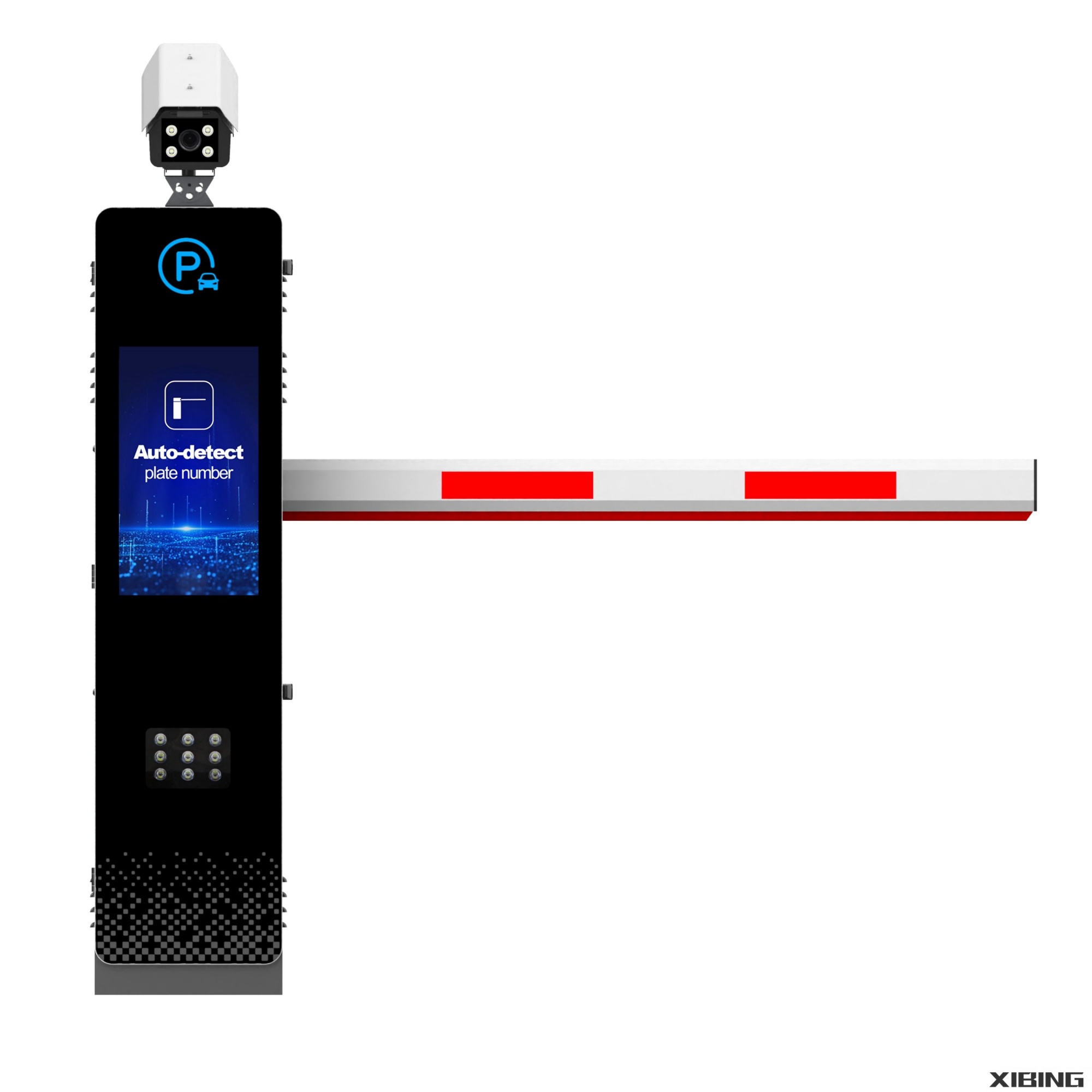 ANPR All-in-One Barrier Gate Machine: High-performance Parking ...