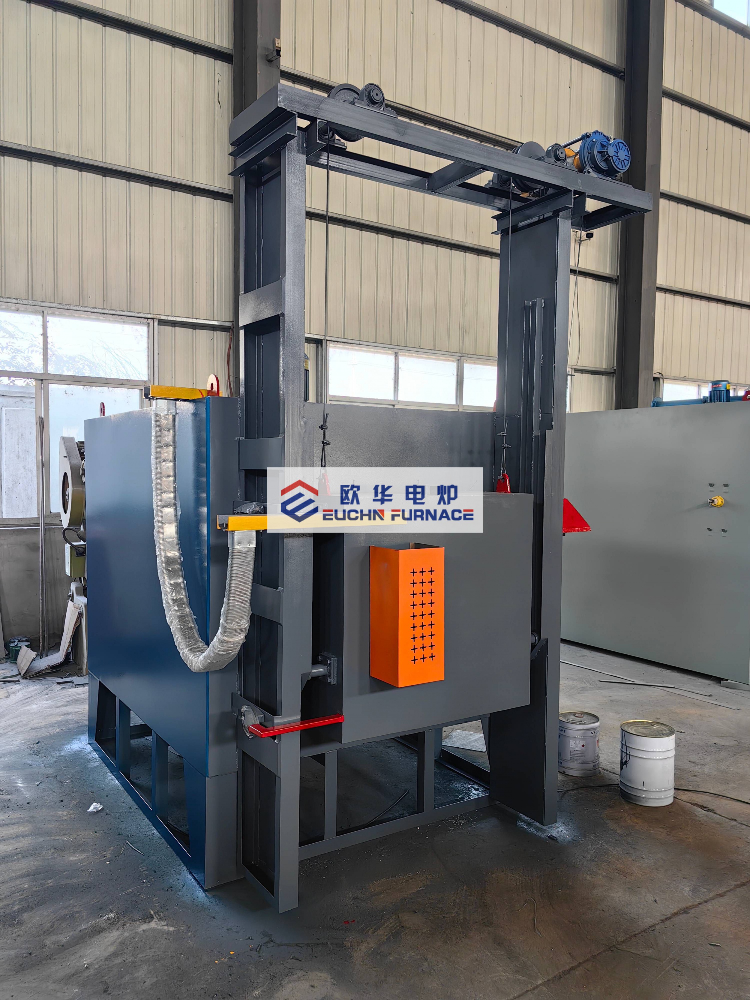 Our company has completed a box-type tempering furnace and will send it ...
