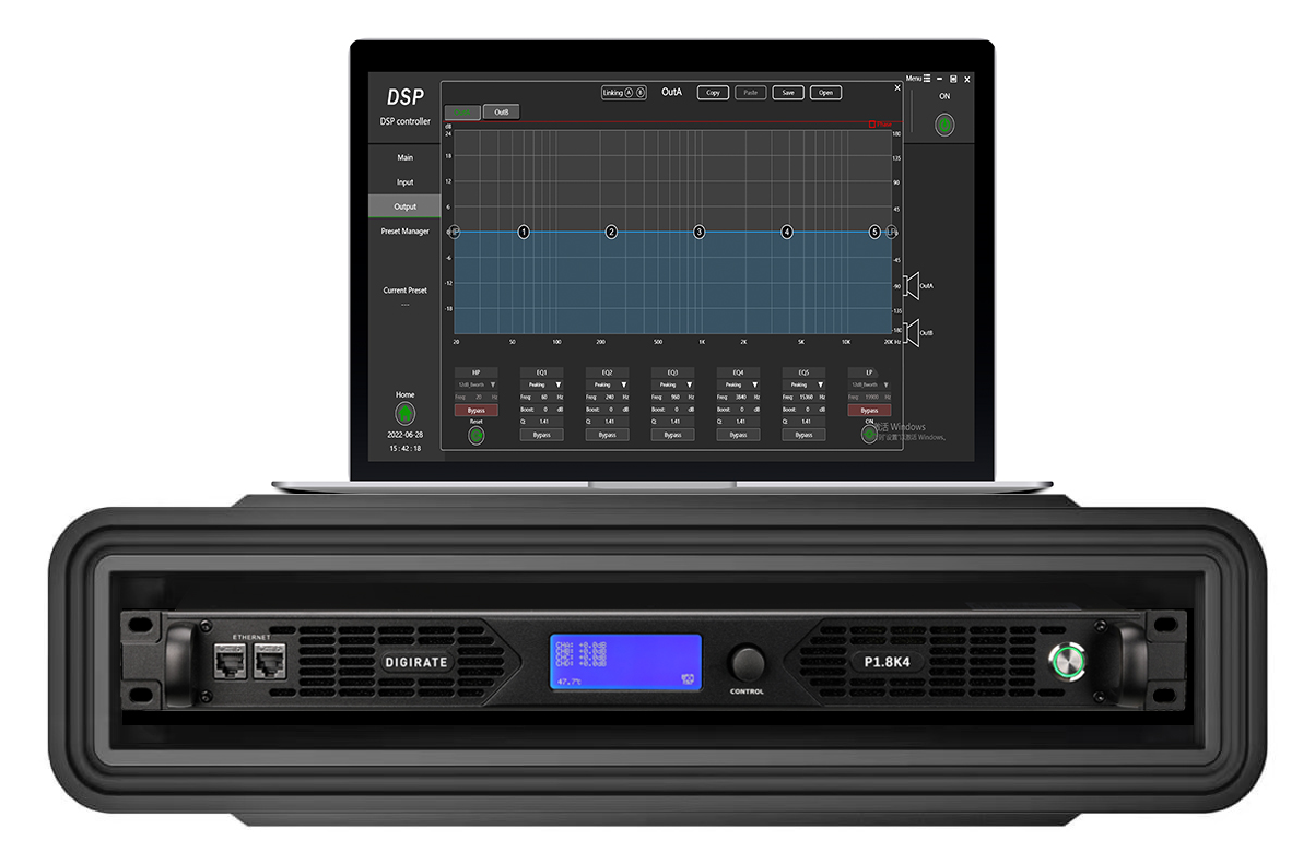 PA系列DSP网络数字功率放大器 -DIGIRATE迪吉瑞